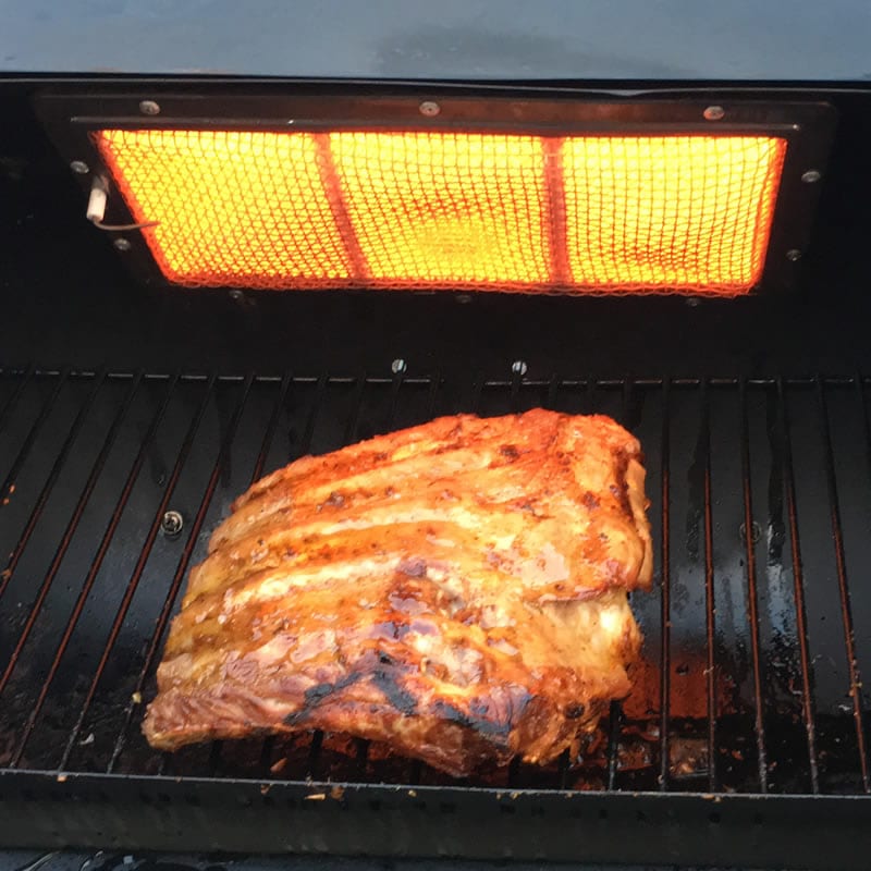 45° Rear Infra-Red Burners BBQ Grill | Ovendesign